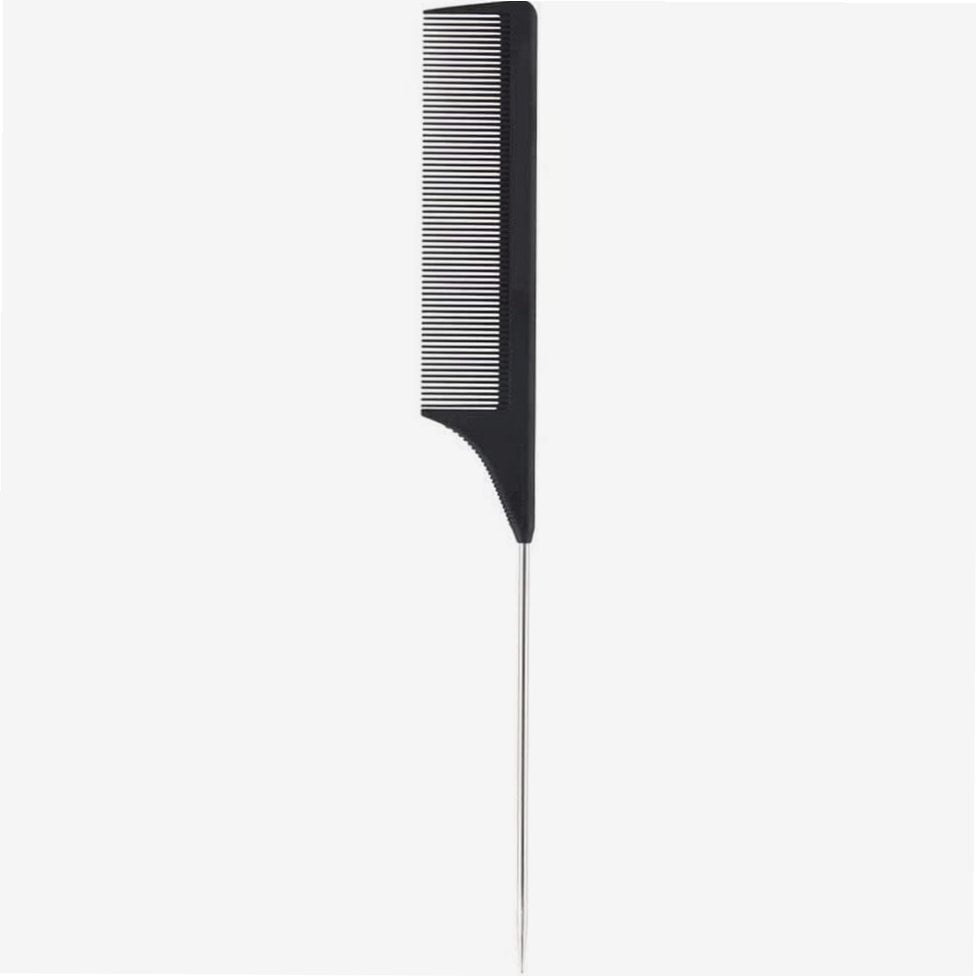 1 Pack Professional Stainless Steel Rat Tail Comb for Parting Hair ...