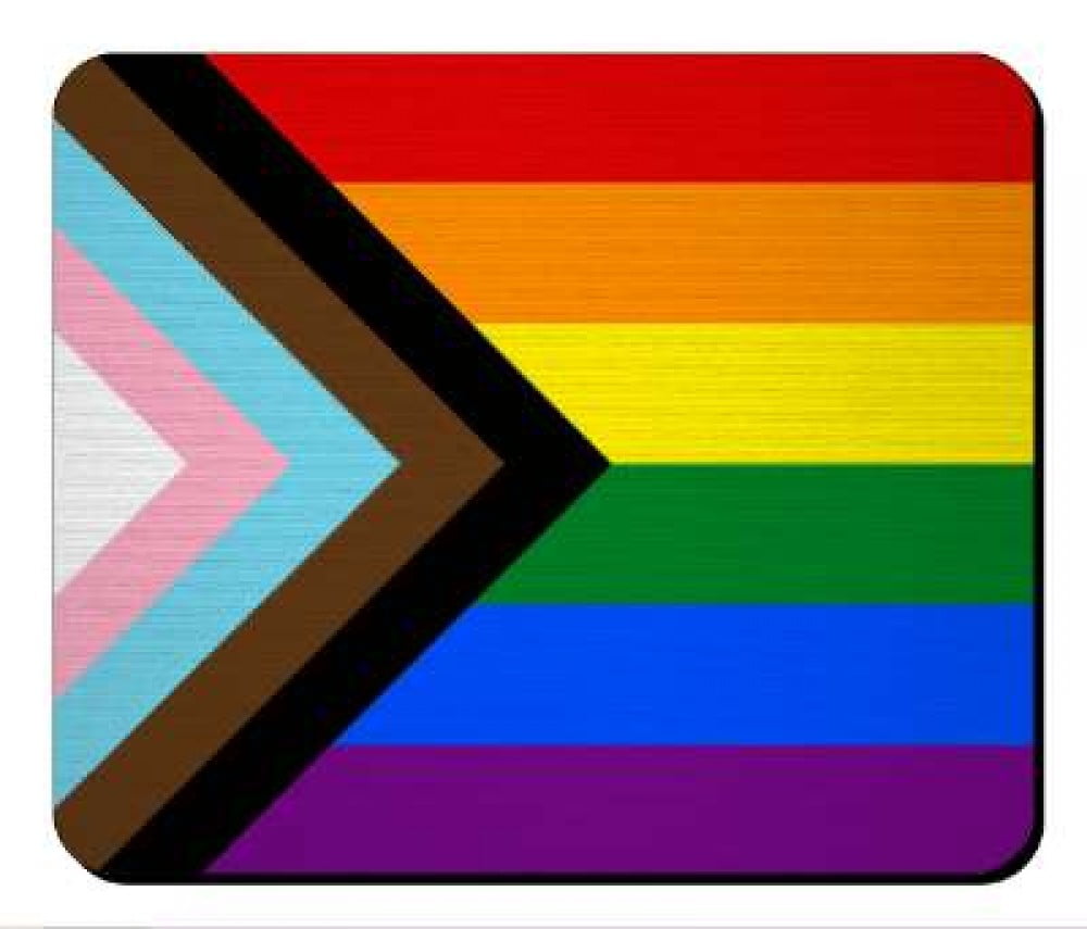 1 Pack - Progressive Pride Flag LGBTQ+ Mousepad - Walmart.com