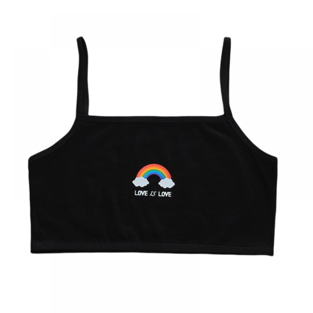 1 Pack Puberty Girls Big Girls Cotton Development Bra Cami Training Bra ...