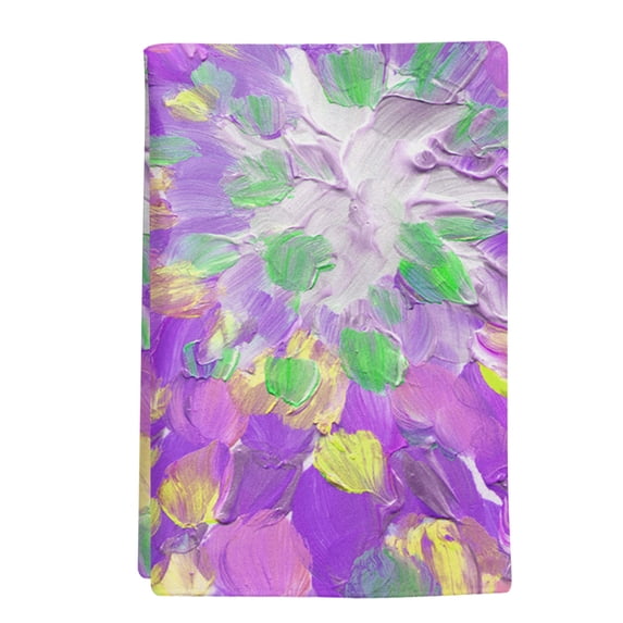 1 Pack Purple Green Yellow Kitchen Towels Abstract Modern Decorative ...