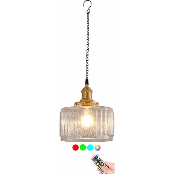 Battery Powered Led Pendant Light