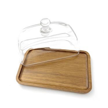 Chef Buddy Three Tier Square Glass Buffet and Dessert Stand - Walmart.com