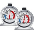 2 Pack Refrigerator Thermometer -30~30C/-20~80F, Classic Fridge ...