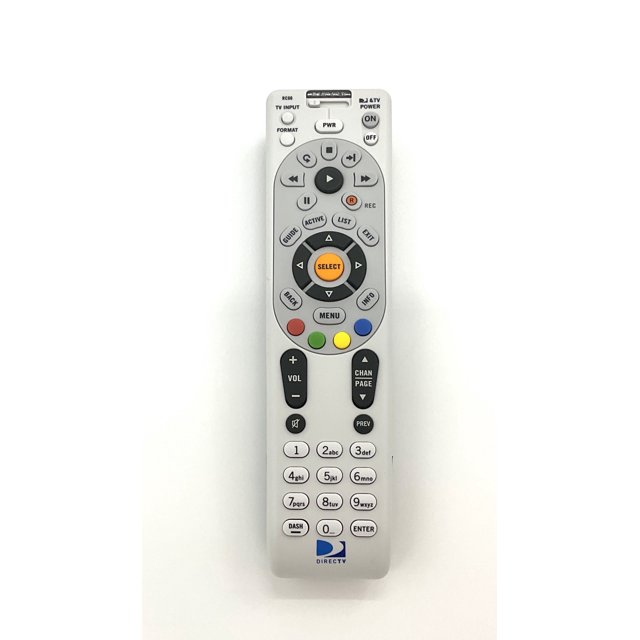 DirecTV RC65RX Universal 4-Device IR RF Remote Control for DirecTV ...
