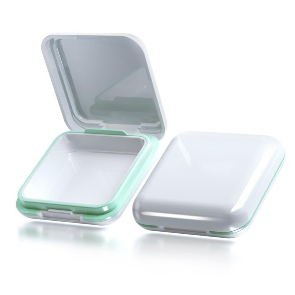 1 Pack Retainer Case Orthodontic Retainer Holder Cases with Vent Holes ...