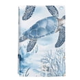1 Pack Retro Sea Turtles Kitchen Towels Ocean Sea Star Corals Animals ...