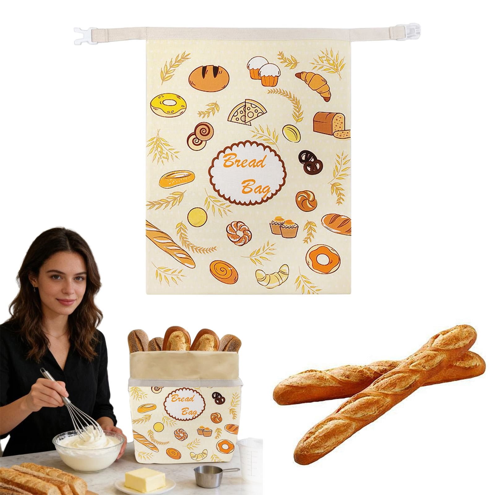 1 Pack Reusable Beeswax Bread Bags for Homemade Sourdough Bread ...