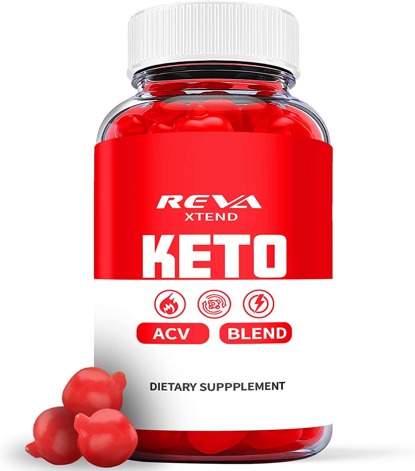 (1 Pack) Reva Xtend Keto ACV Gummies - Supplement for Weight Loss ...