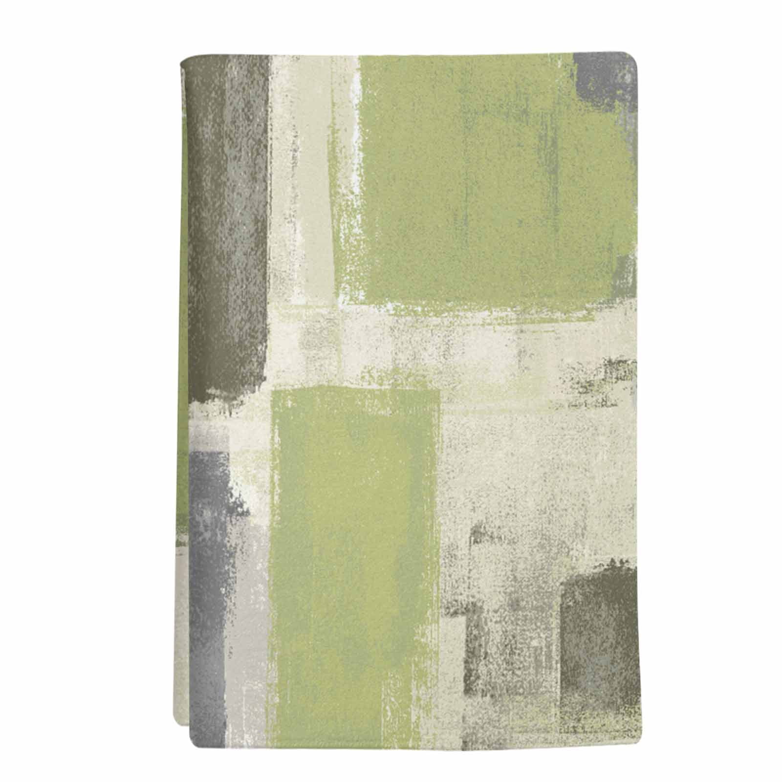 1 Pack Sage Green Paint Kitchen Towels Abstract Mottled Classic Art ...