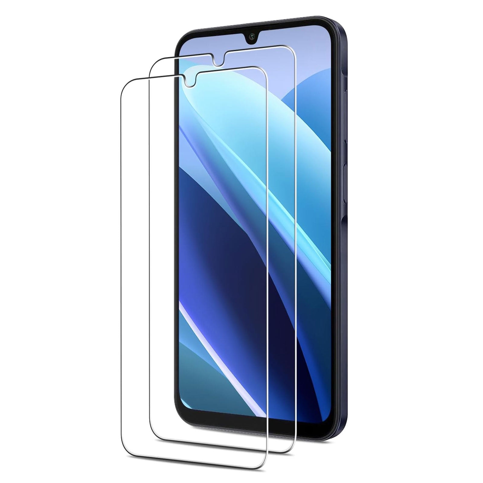 1 Pack for Samsung Galaxy A55 Tempered Glass Screen Protector, Anti ...