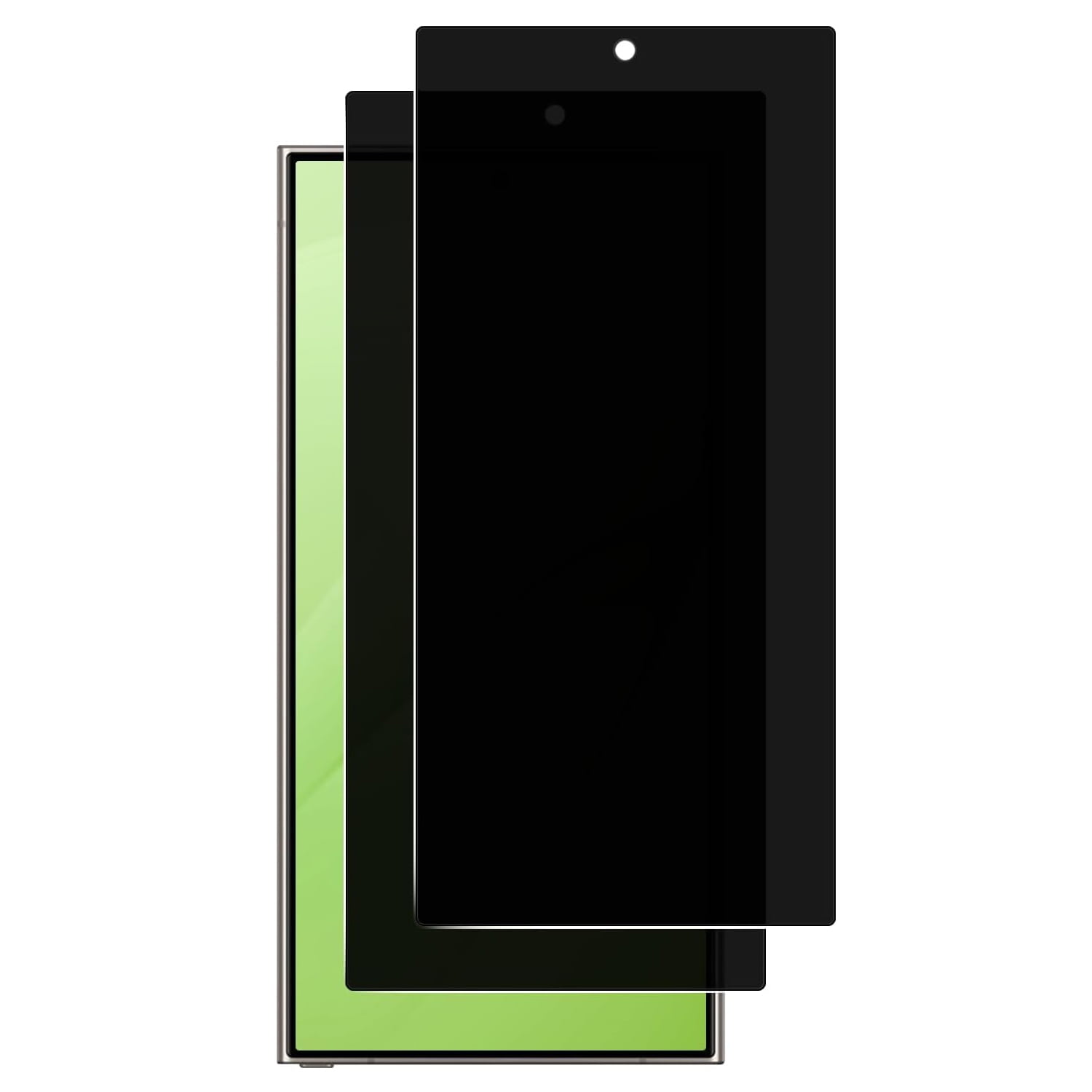 1 Pack for Samsung Galaxy S25 Privacy Screen Protector 9H Tempered ...