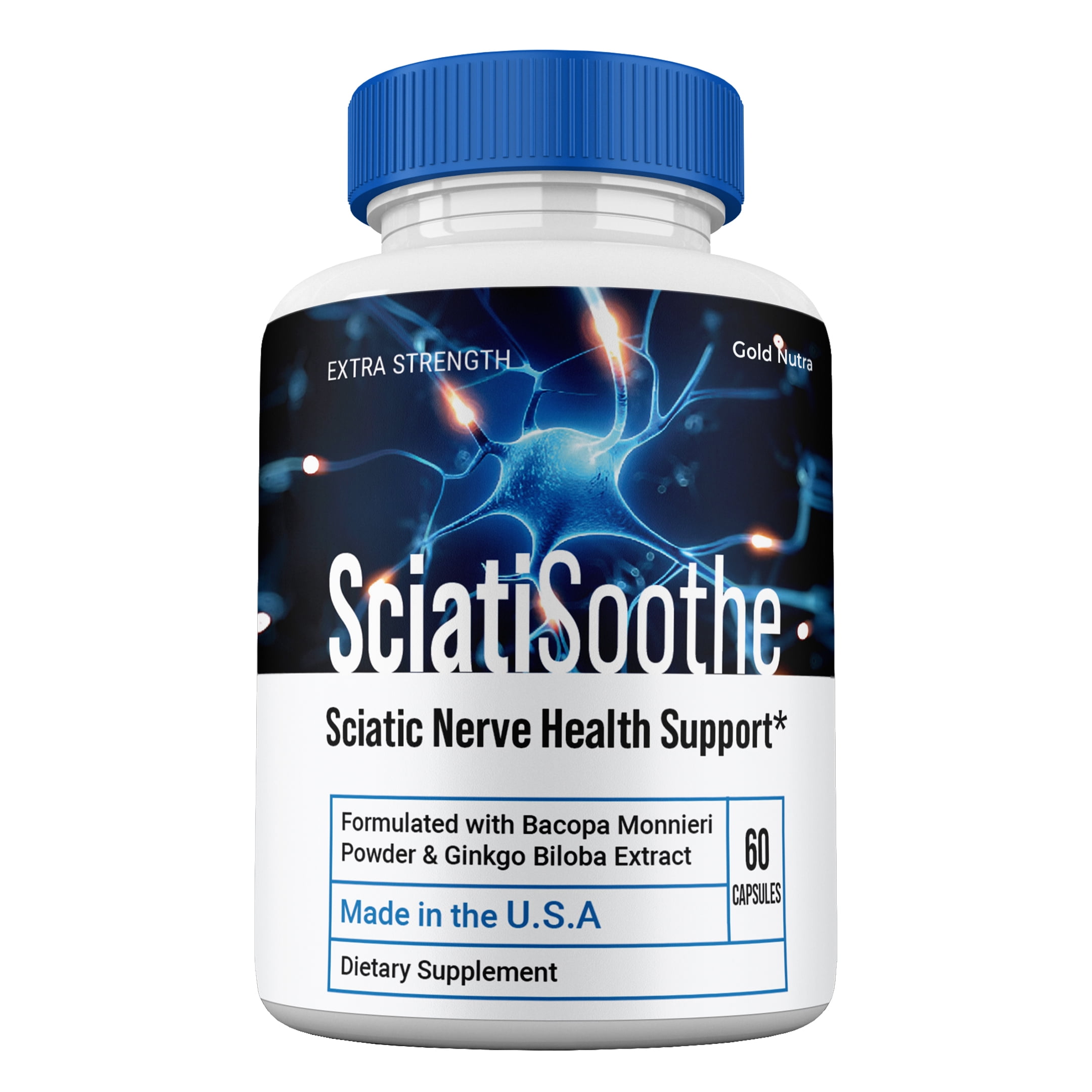 (1 Pack) SciatiSoothe Capsules, SciatiSoothe Supplement for Nerve ...