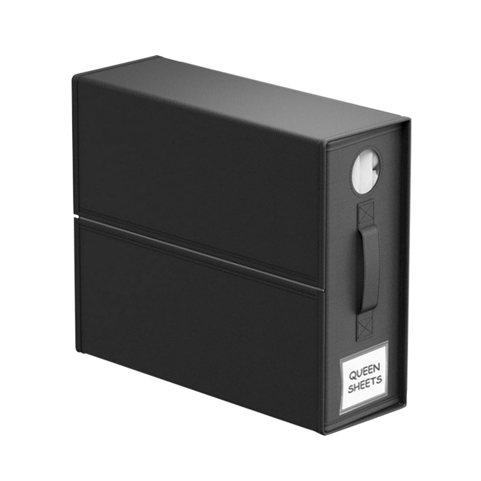 1 Pack Sheets Organizer for Linen Closet, Foldable Sheet Storage Box ...