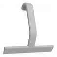 1 Pack Shower Squeegee with Built-in Hook, Silicone for Glass Door ...