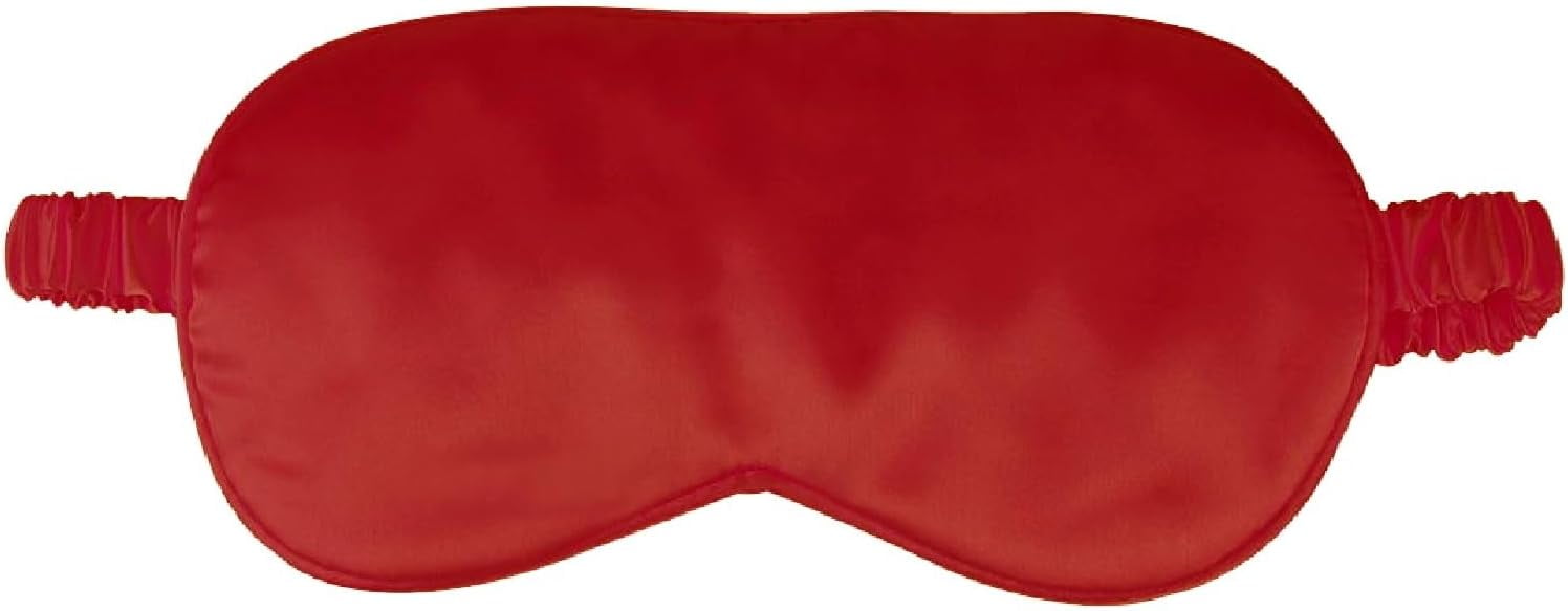 1 Pack Sleep Mask, Silk Eye Mask with Elastic Strap, Blindfold, Soft ...