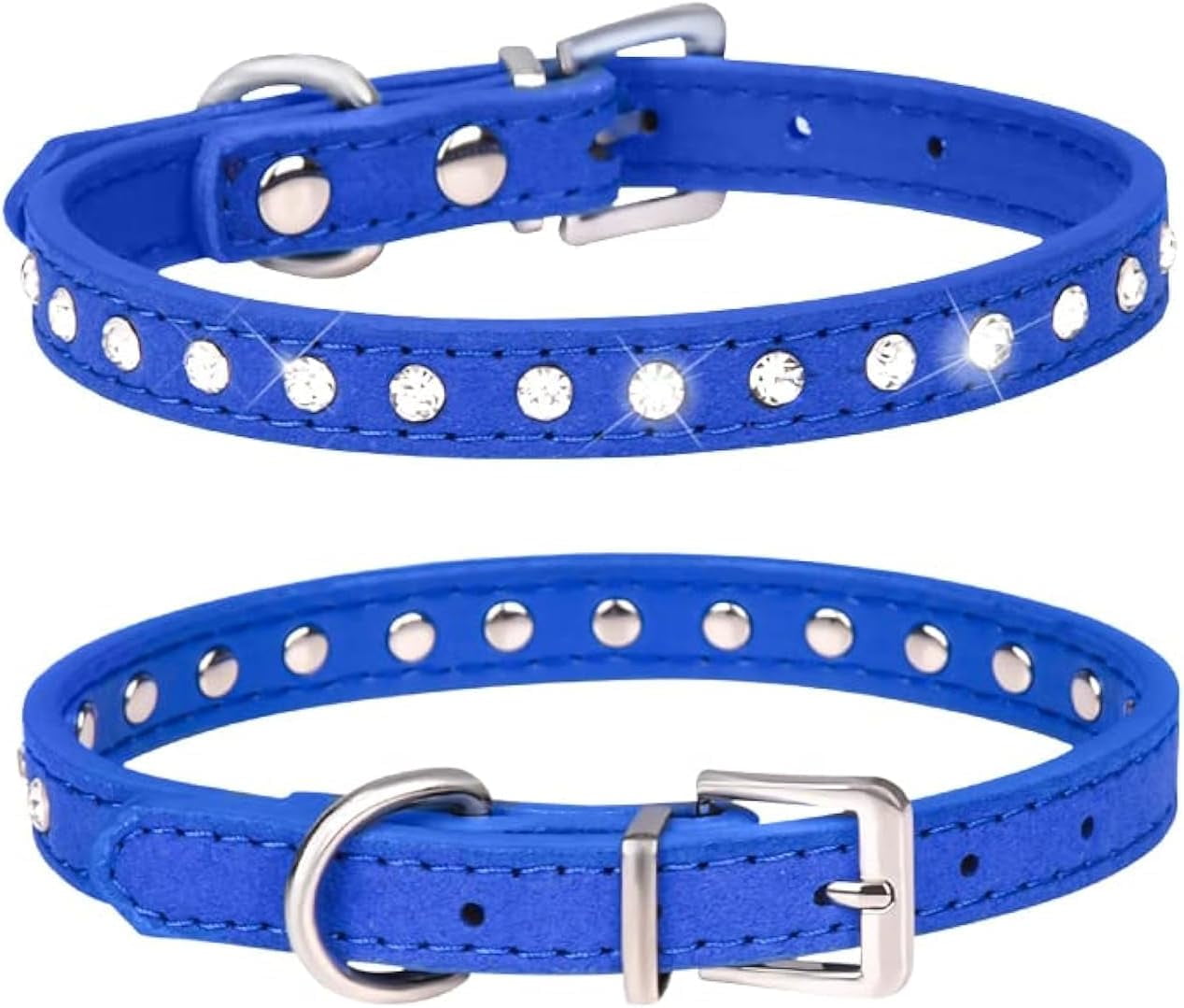 1 Pack Small Dog Collars, Bling Diamond Pretty Crystal Sparkly ...