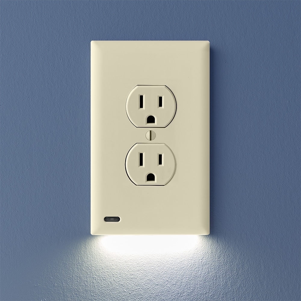 1 Pack - SnapPower GuideLight 2 [For Duplex Outlets] - Replaces Plug-In ...