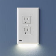 SnapPower GuideLight 2 - 3 Pack, Standard Décor Outlet, LED Night ...