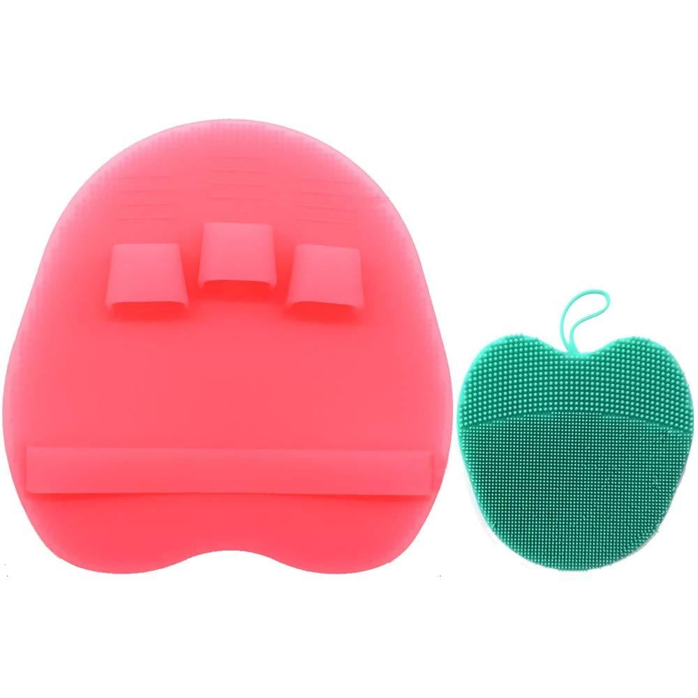 1 Pack Soft Silicone Shower Brush Body Wash Bath Exfoliating Skin ...