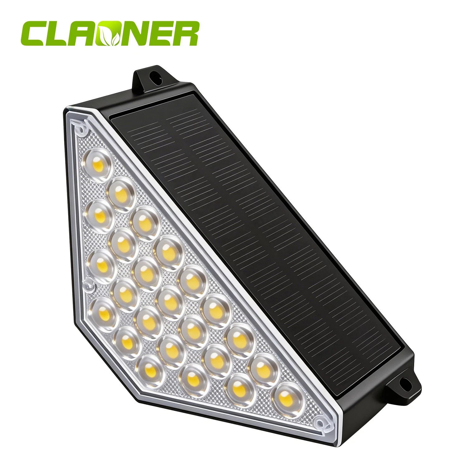 1 Pack Solar Step Lights for Outside, 24 LEDs Solar Stair Lights ...