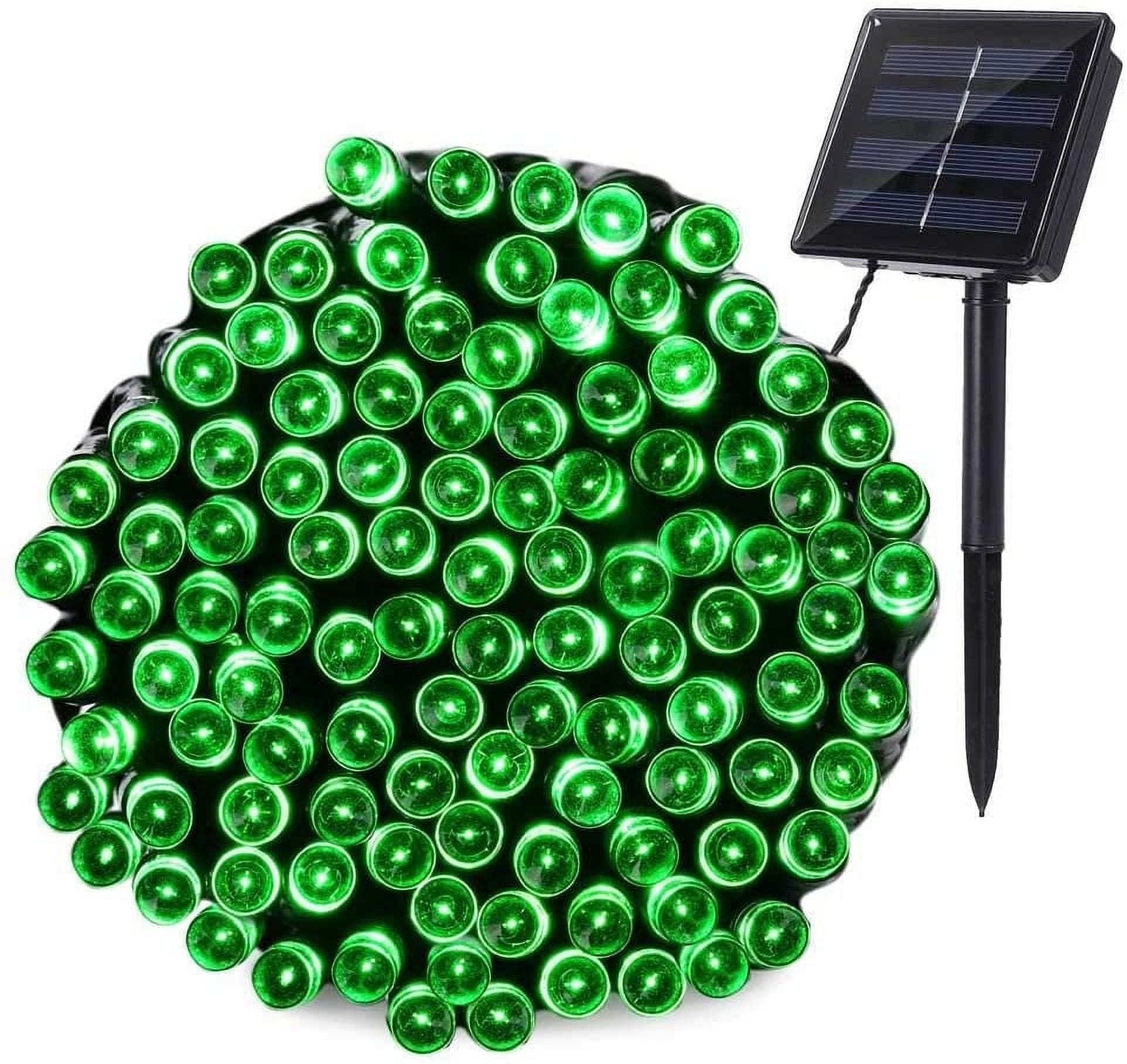 1 Pack Solar String Lights 72ft 22m 200 LED 8 Modes Solar Powered ...