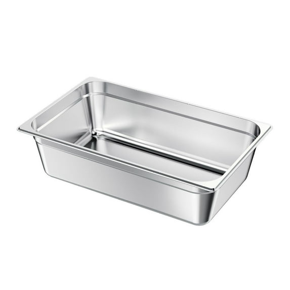1 Pack Stainless Hotel Pan, Full Size Table Pan, 6 Inch Deep Anti Jam ...