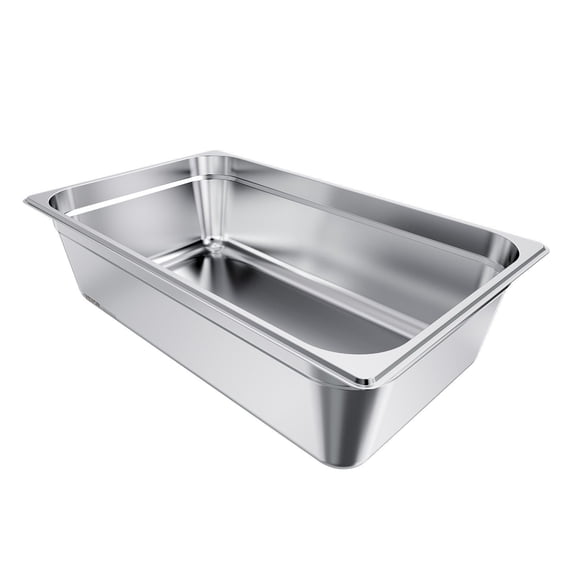 1 Pack Stainless Steel Buffet Steam Pan - 6 Inch Deep Full Size Hotel ...