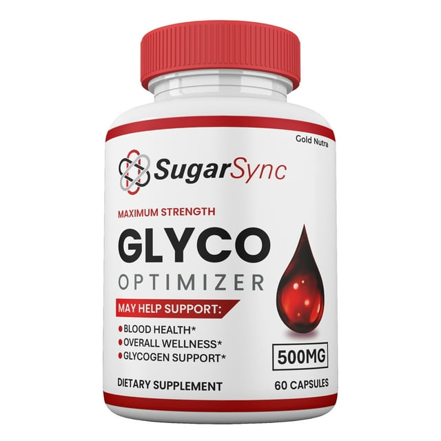 (1 Pack) Sugar Sync Glyco Optimizer Pills, Max Strength Supplement, SugarSync Glycogen Support ...