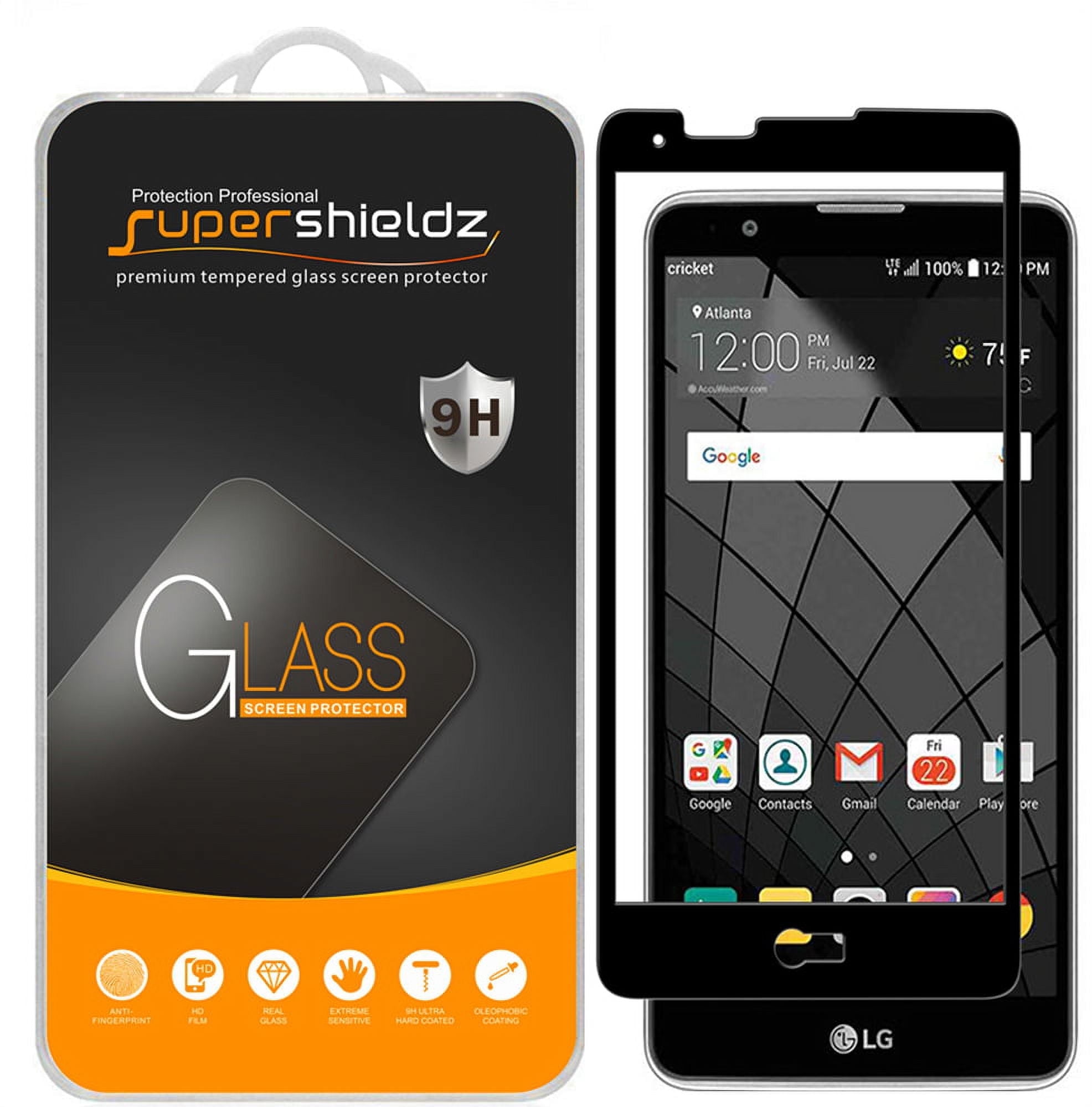 (1-Pack) Supershieldz Designed for LG Stylo 2 Plus [Full Screen ...