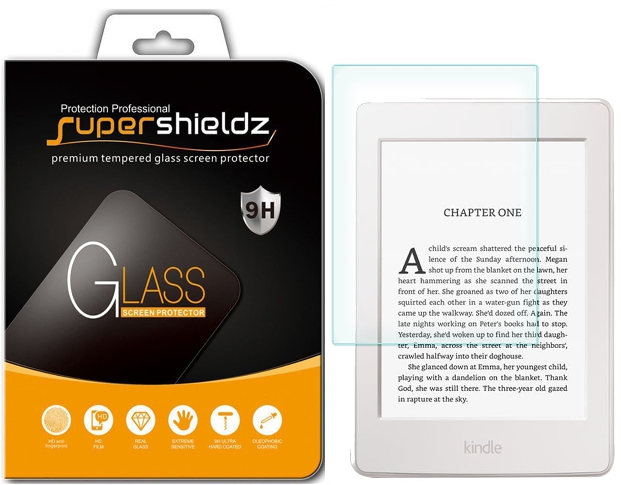 [1-Pack] Supershieldz for Kindle / Kindle Touch / Kindle Paperwhite ...