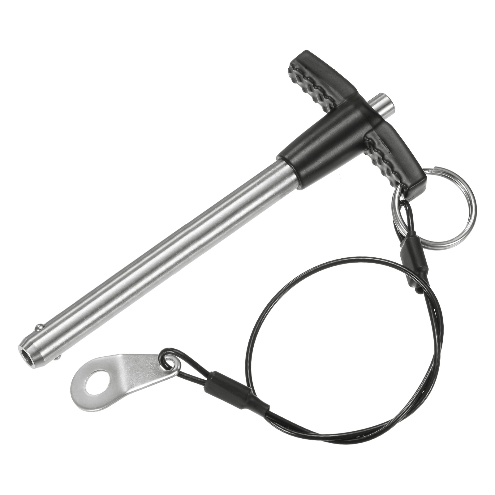 1 Pack T Handle Lock Pins, 8mm Dia. 70mm Usage Length Push-Button Ball ...