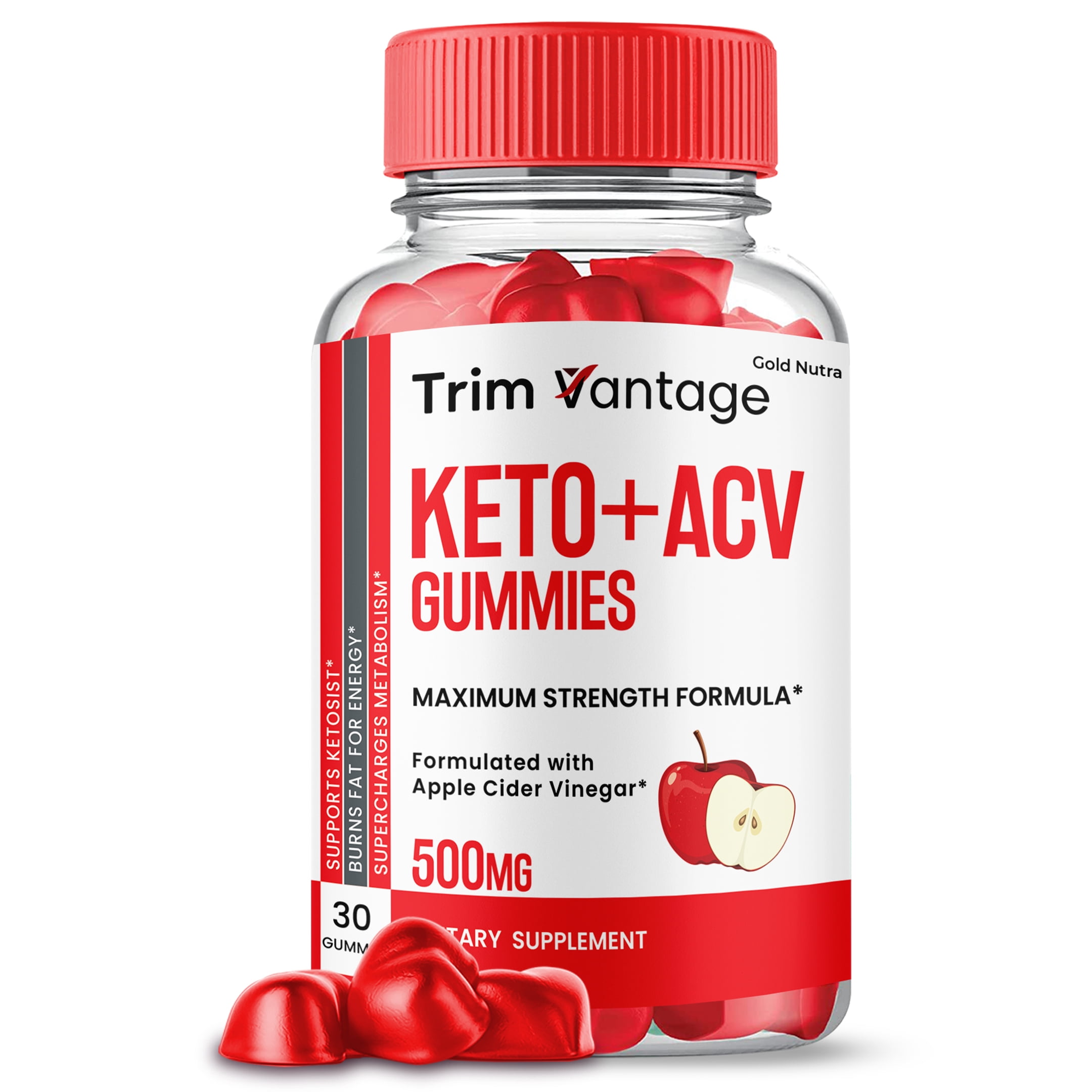 (1 Pack) Trim Vantage Keto ACV Gummies, TrimVantage ACV Supplement for ...
