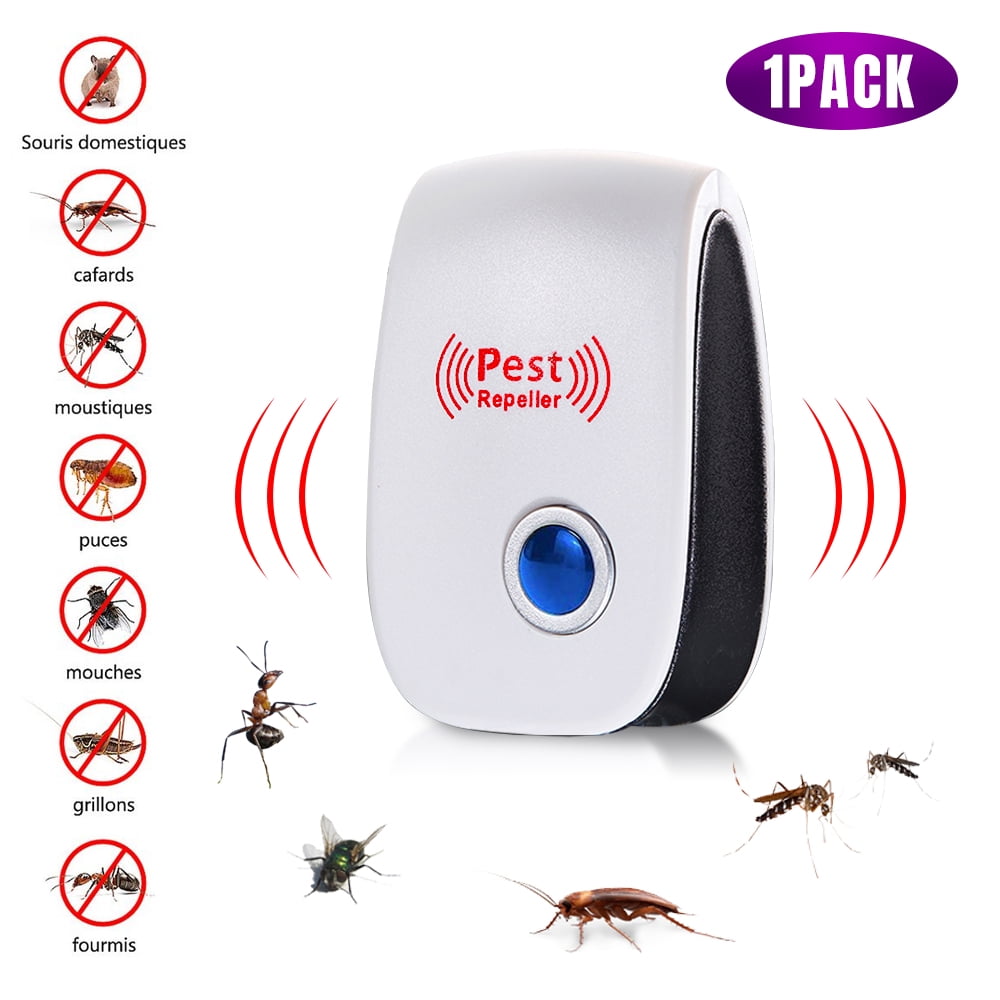 1 Pack Ultrasonic Pest Repeller, 2021 Pest Control Ultrasonic Repellent ...
