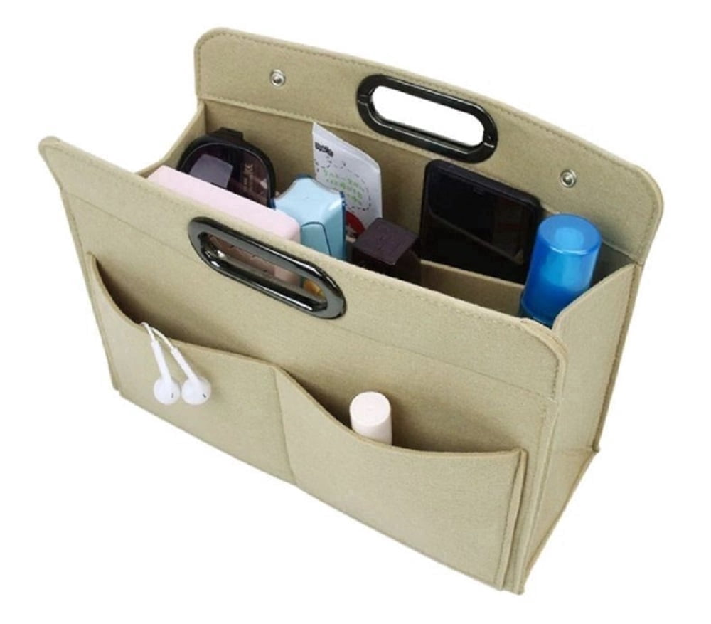 Felt Purse Organizer Insert, Multi Pocket Handbag and Tote Bag Storage ...