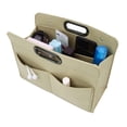 Felt Purse Organizer Insert, Multi Pocket Handbag and Tote Bag Storage ...