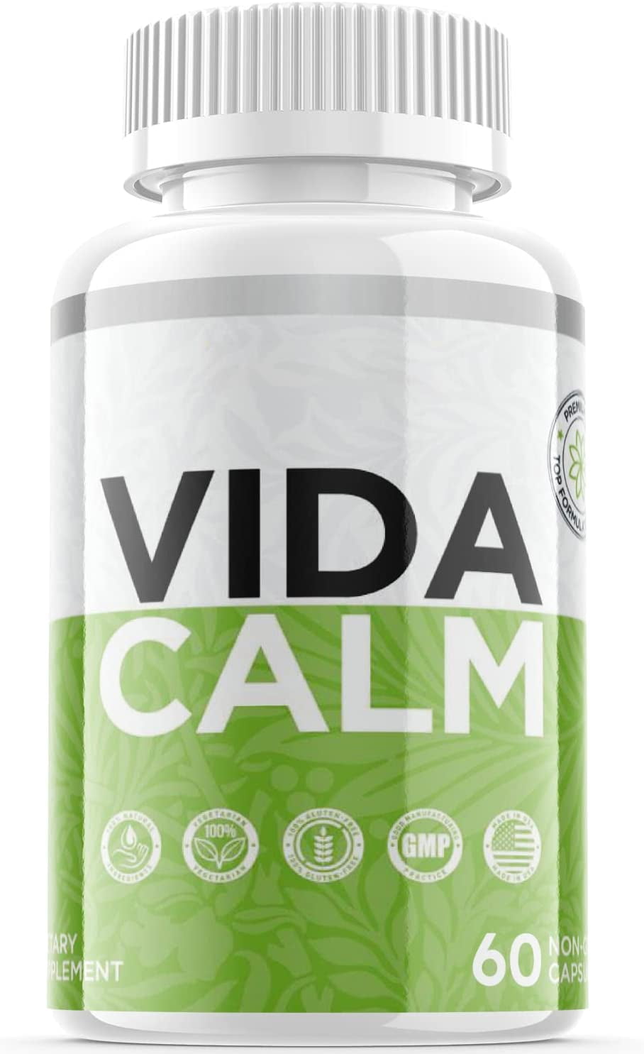 (1 Pack) Vida Calm - Dietary Supplement for Focus, Memory, Clarity ...