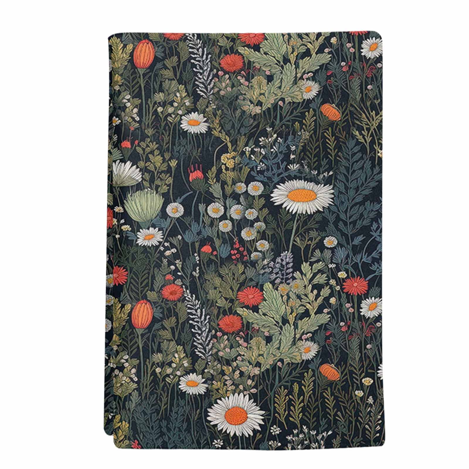 1 Pack Vintage Flowers Kitchen Towels Floral Botanical Leaves ...