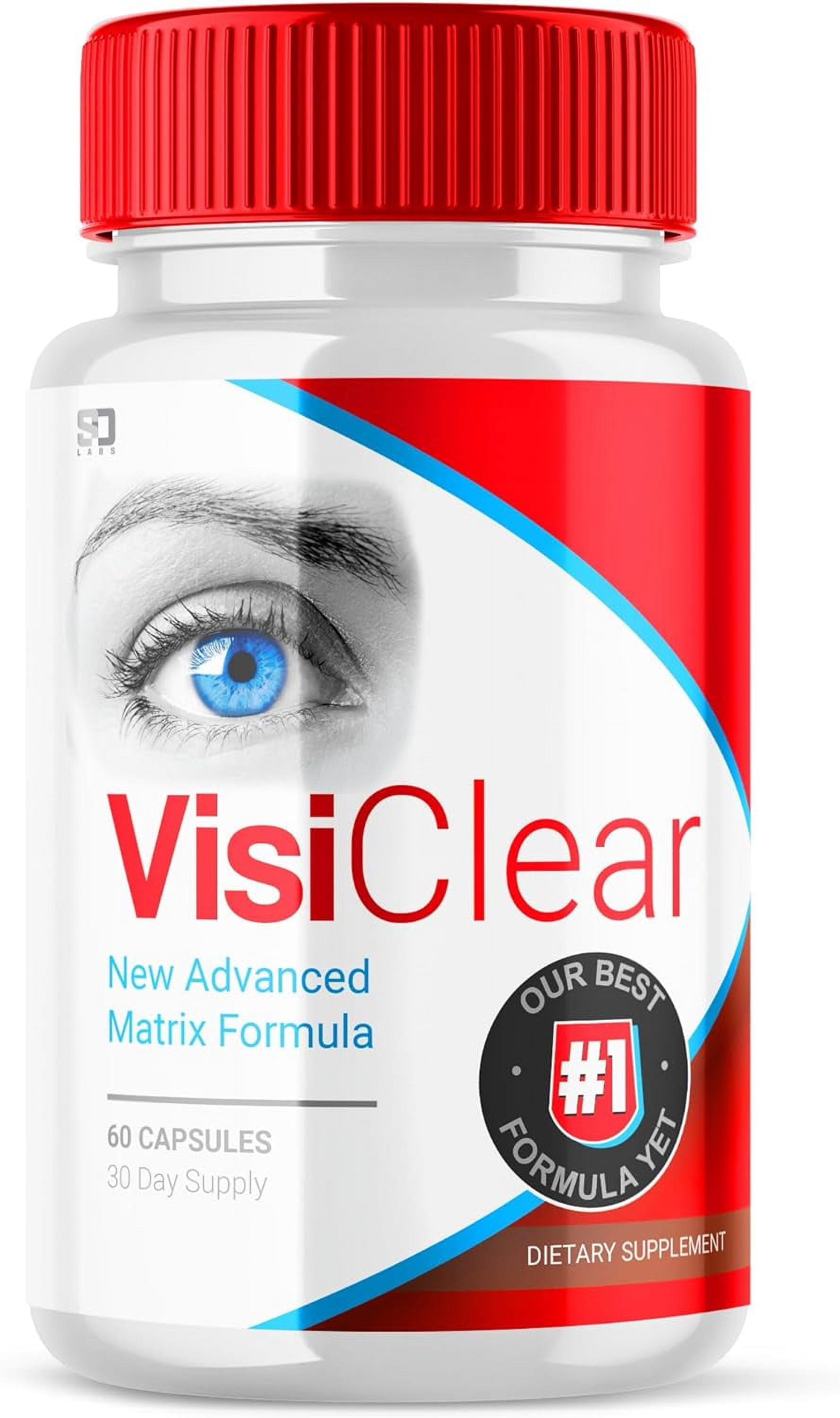 VisiClear Advanced Eye Health Matrix Formula - Supports Vision ...