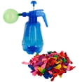 1 Pack Water Balloon Filling Station with Hand Pump, Nozzle and 250 ...