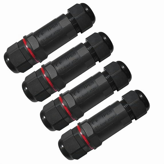 1 Pack Waterproof RJ45 Connector IP68 Cat6/Cat5E/Cat5 Coupler Shielded ...