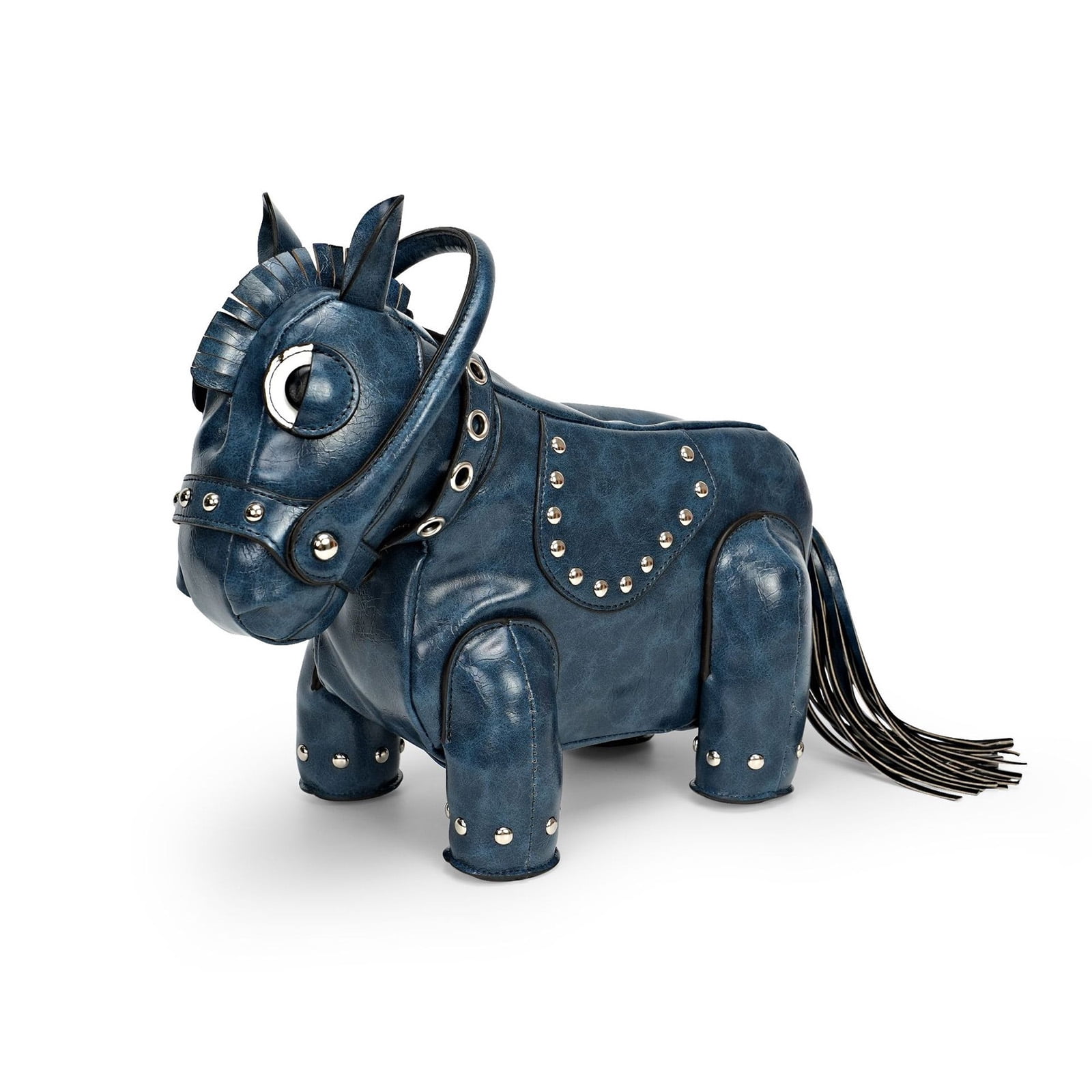 （1 Pack）Women Horse Shape Crossbody Bag PU Leather Funny Cartoon ...