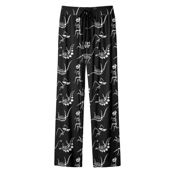 1 Pack Womens Pajama Pants Casual Pajama Bottoms Wide Leg Sleep Pants ...