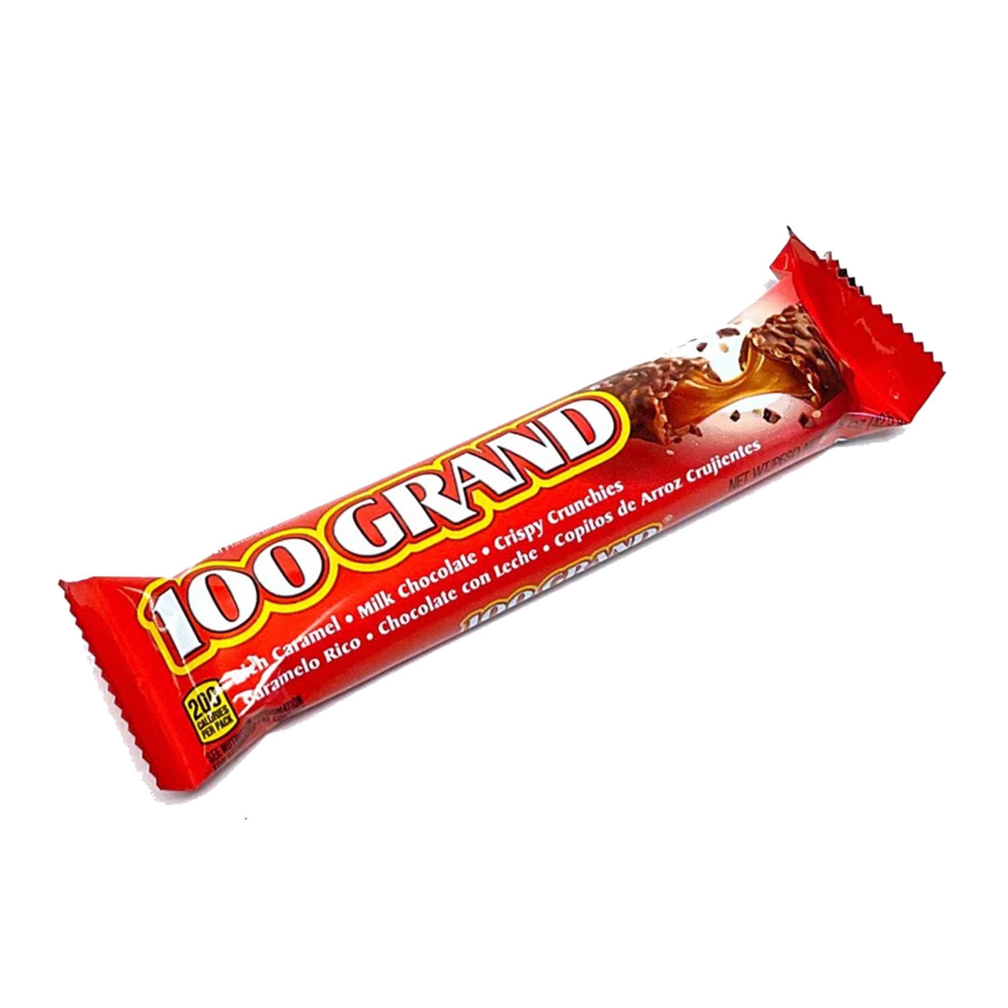RADYAN 100 Grand Bar - Premium Milk Chocolate Candy with Caramel Bite ...