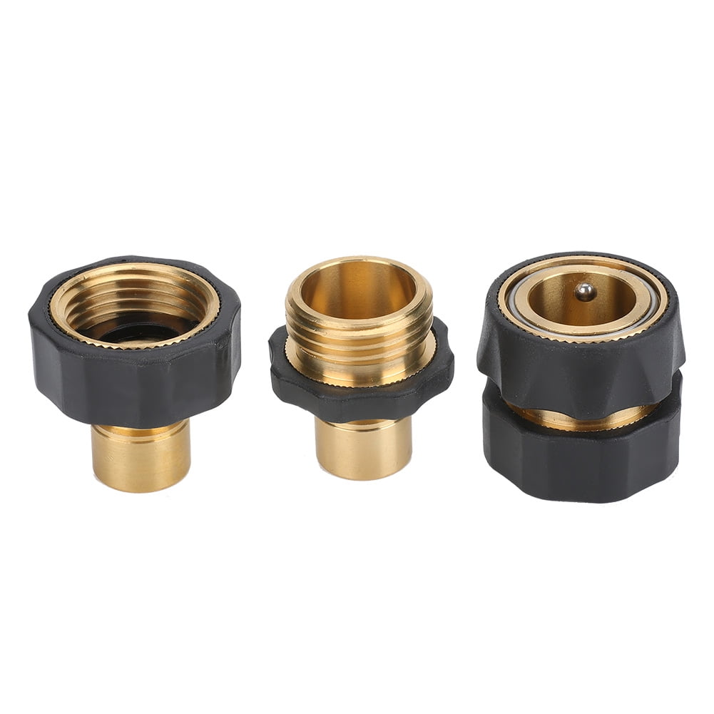 1 Pack of 10Pcs 1/2" Quick Connector Garden Water Irrigation Pipe Joint ...