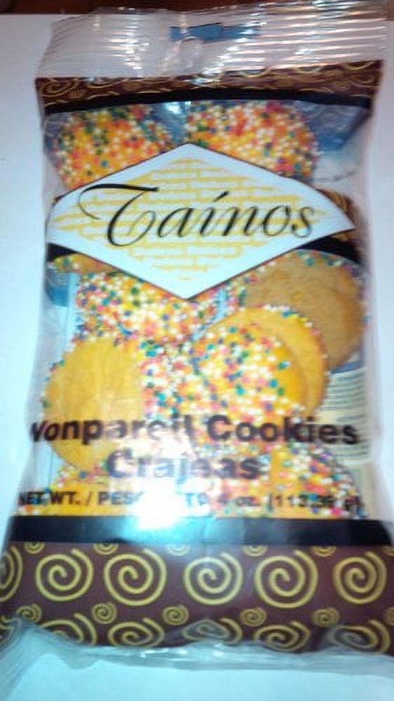 1 Pack of Nonpareil Cookies Grajeas By Tainos - Walmart.com