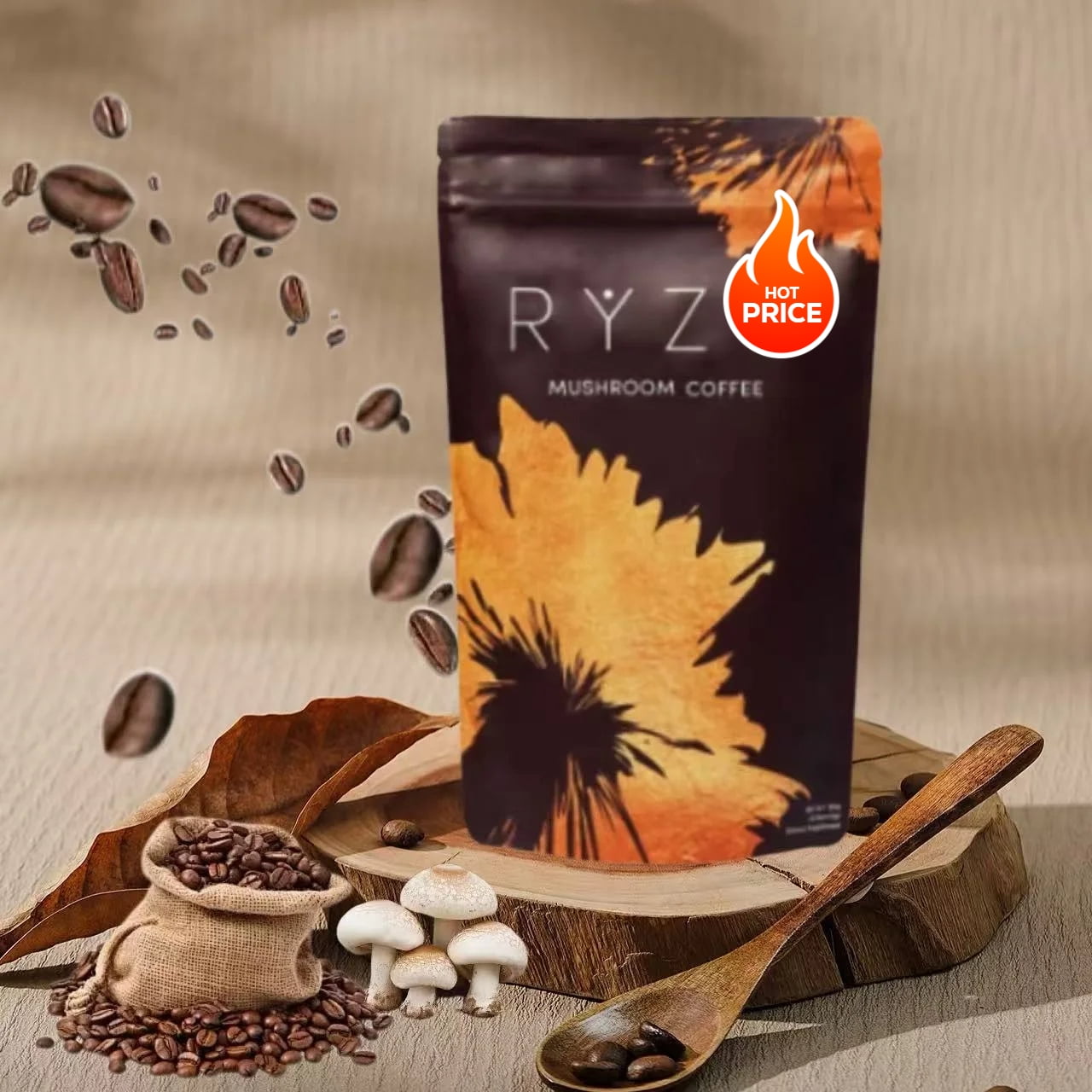 1 PackMushroom Coffee - Contains many types of sleep superfoods to Help ...