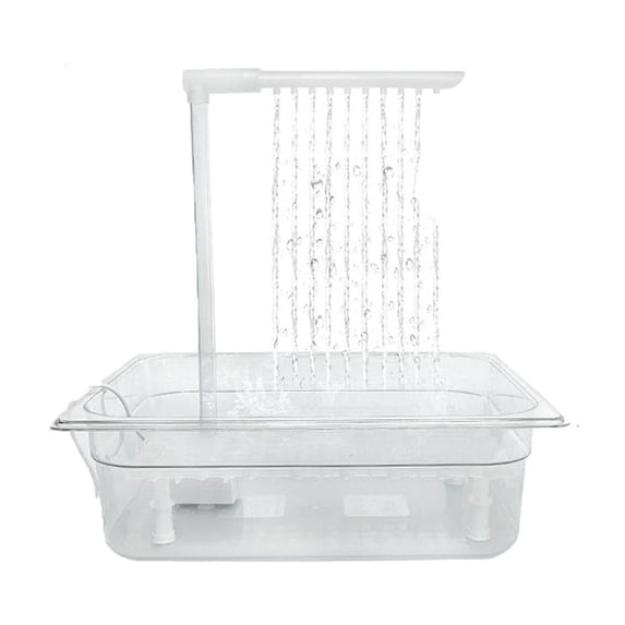 1 Packs Automatic Bird Bath Shower for Small Birds USB Powered Pet ...