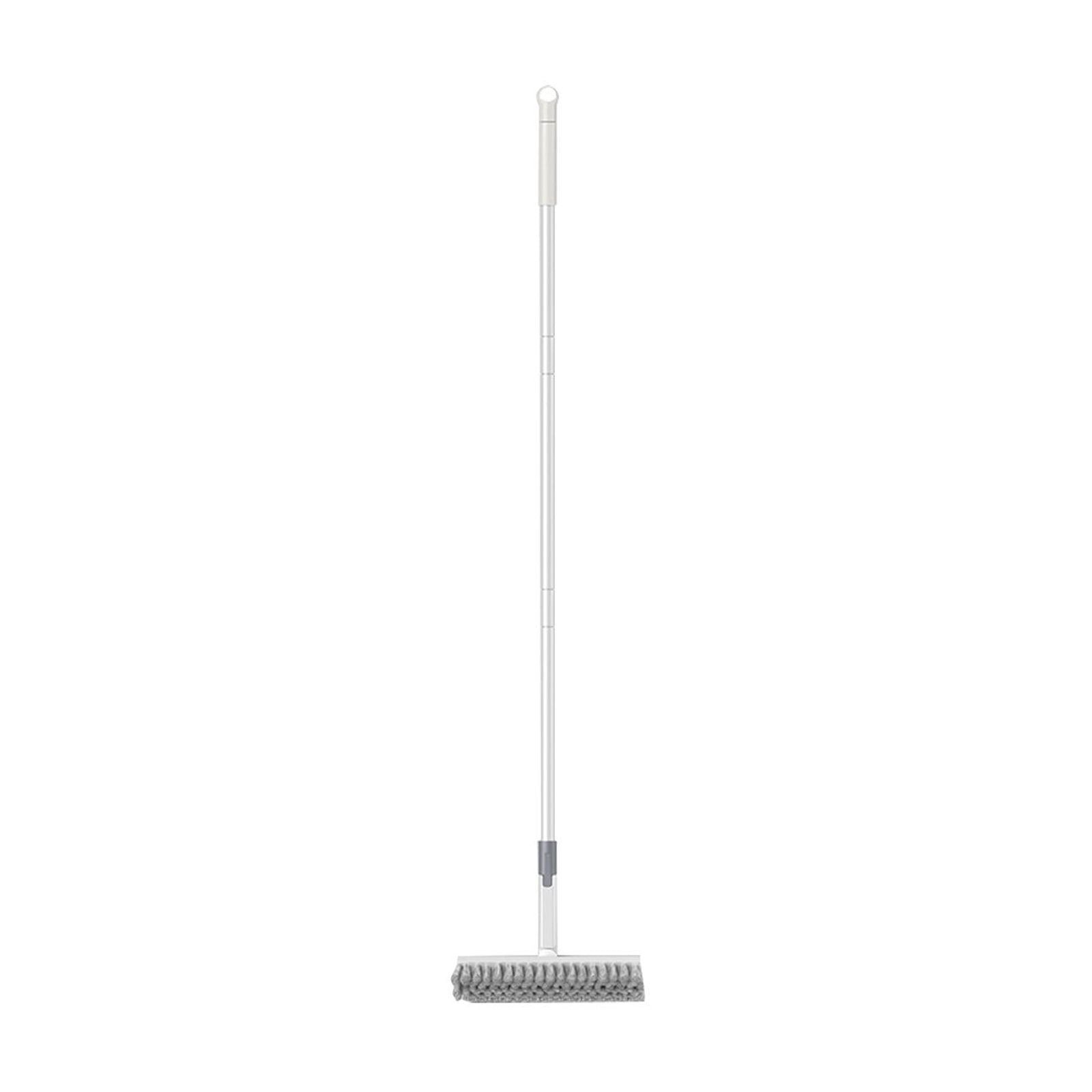 1 Packs Floor Scrub Brush with Long Handle Double Sided V Shape ...