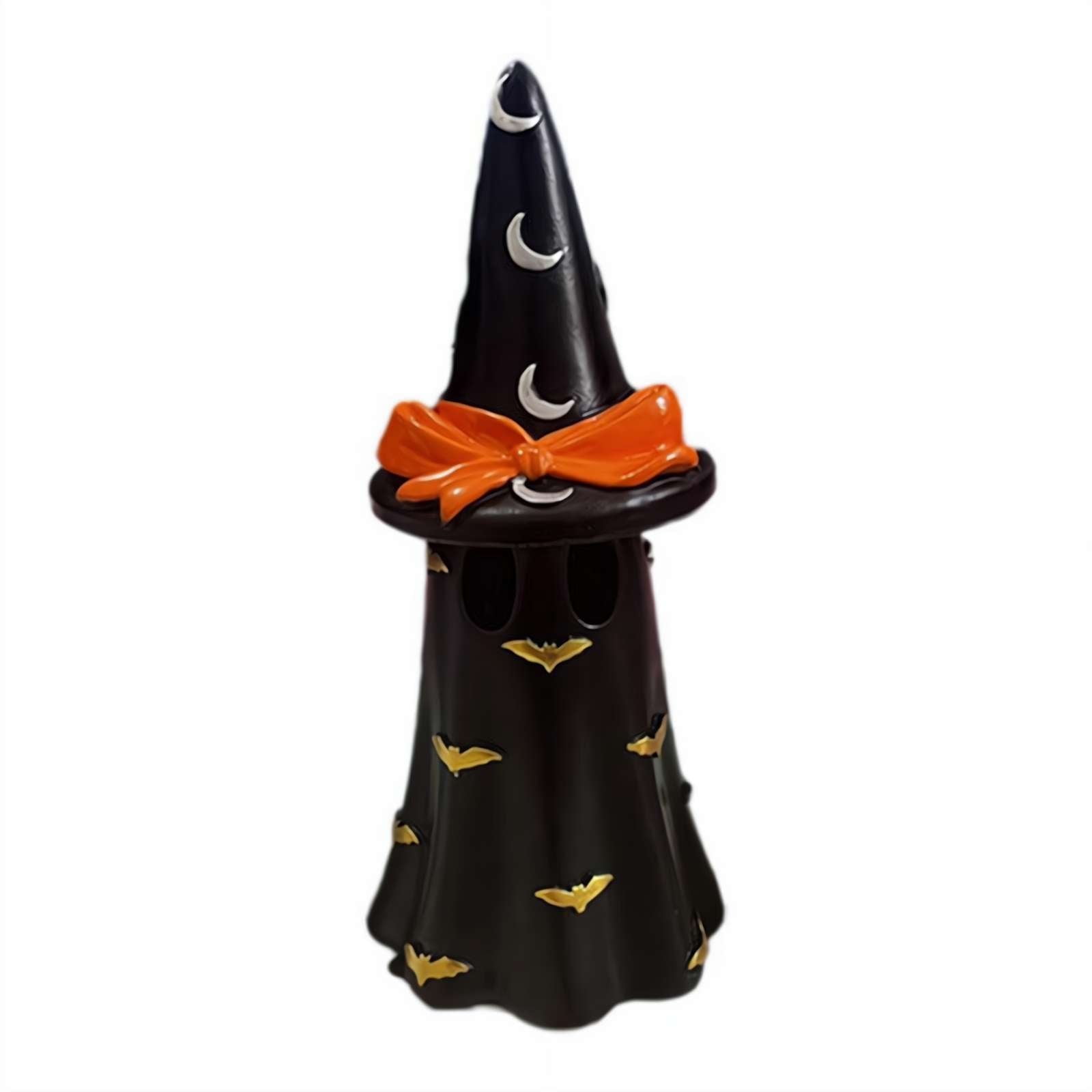 1 Packs-Halloween Decorations Indoor, Ceramic Ghosts With Witch Hats ...