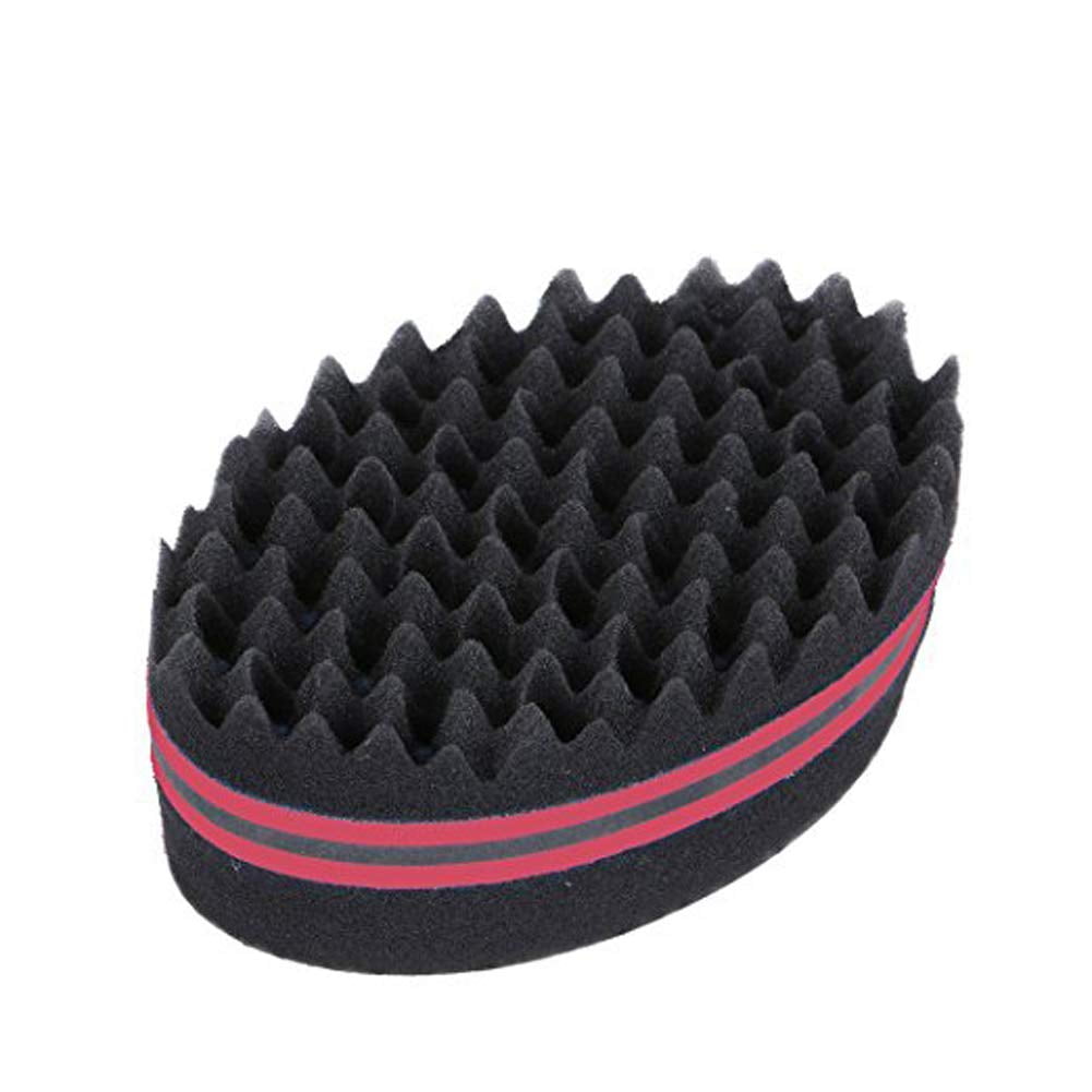 1 Packs Magic Curl Coil Tools Wave Barber Hair Brush Sponge (8mm hole ...